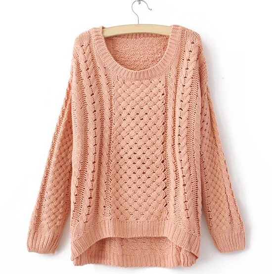 Round Collar Nice Sweater on Luulla