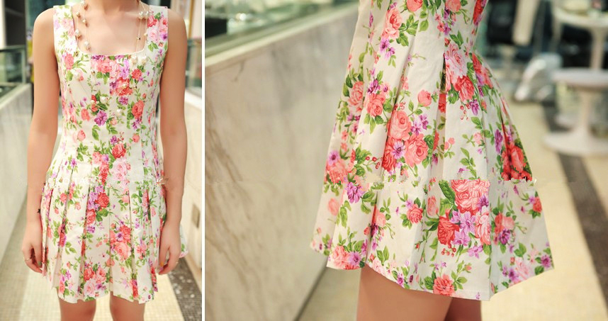 Nice Floral Dress on Luulla